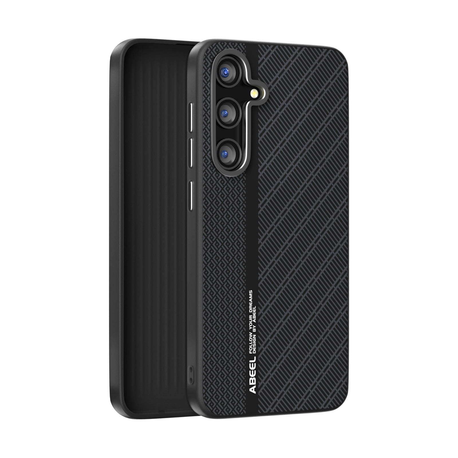 for Samsung Galaxy S24+ Carbon Fiber Pattern Case, Magnetic Case ...