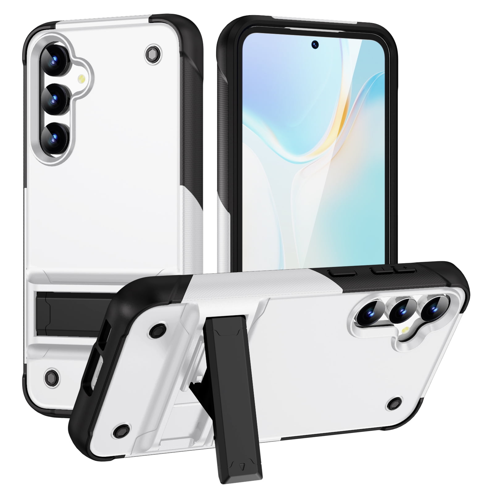 for Samsung Galaxy S24 Case, Luxury Anti-falling Shockproof Hybrid ...