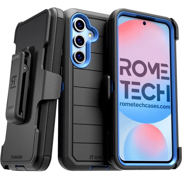 Defender Case for Samsung Galaxy S24 FE with Belt Clip, Kickstand, Dual ...