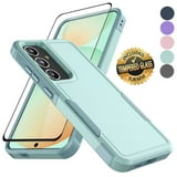 For Samsung Galaxy S24 FE Case with Tempered Glass Screen Protector ...