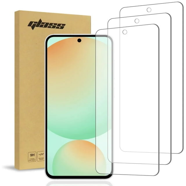 Samsung Galaxy S24 FE Tempered Glass Screen Protector 3 Per Pack ...