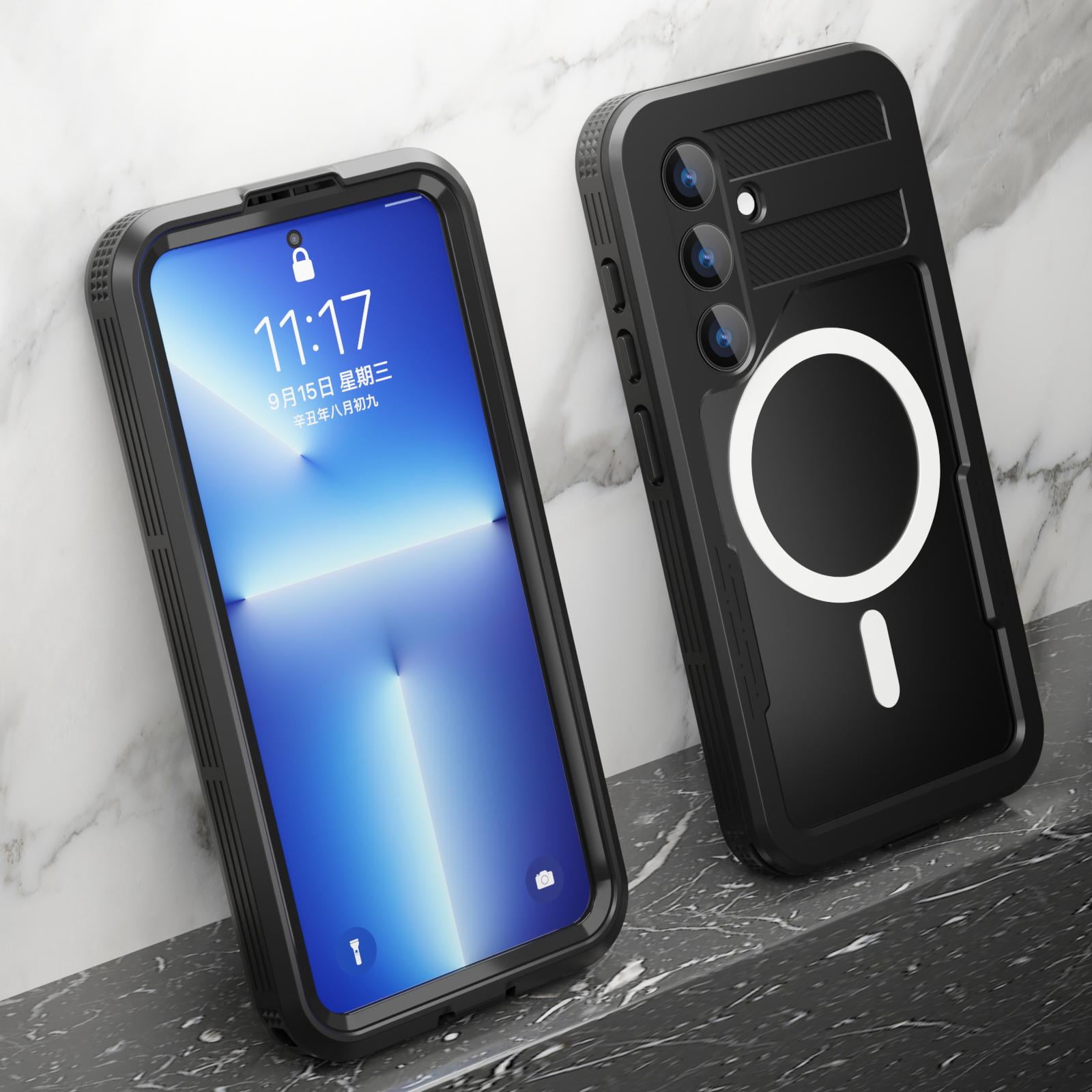 for Samsung Galaxy S24 Heavy Duty Protection Case Waterproof, IP68 ...