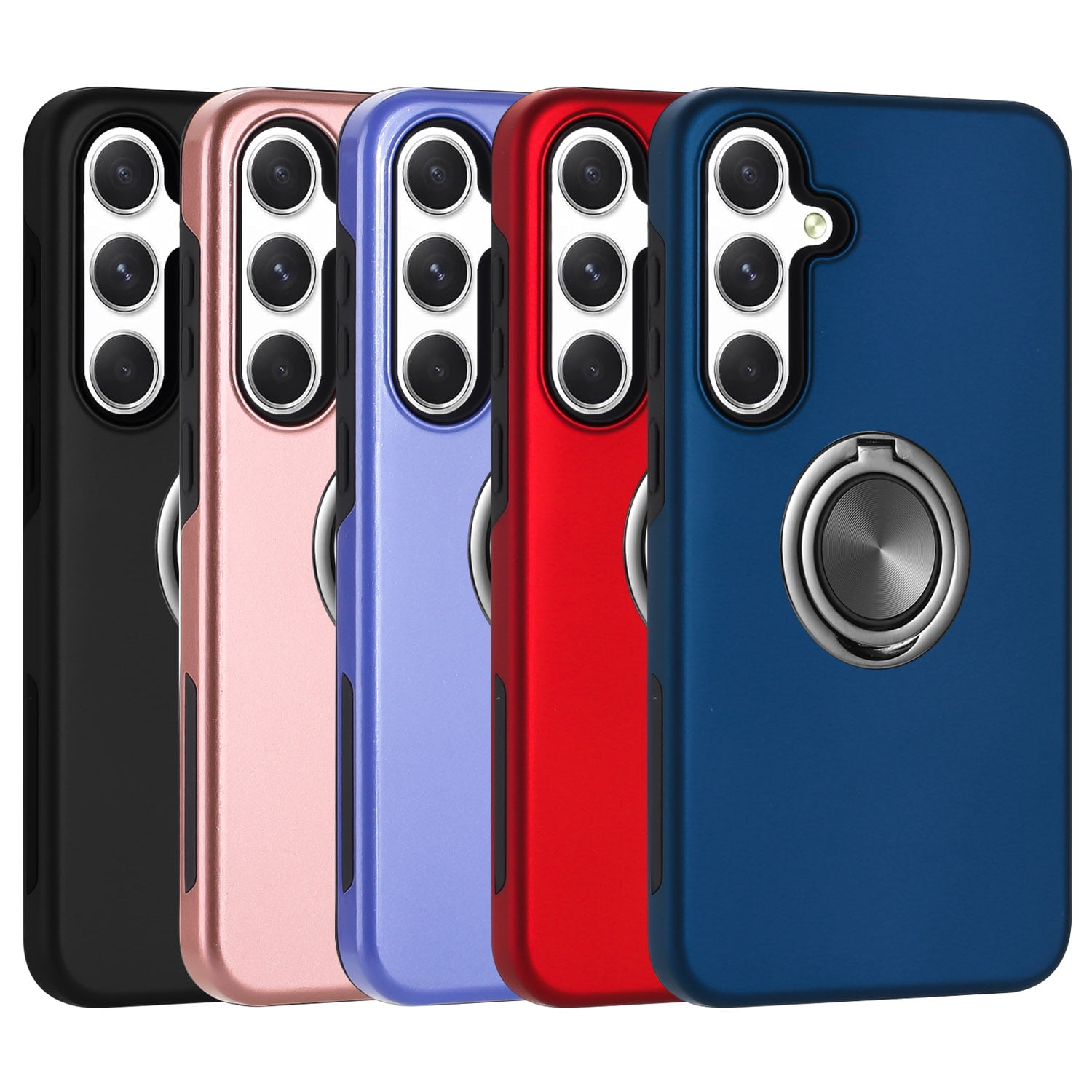 Samsung Galaxy S24 Phone Case, Slim Durable Magenetic Ring Kickstand ...