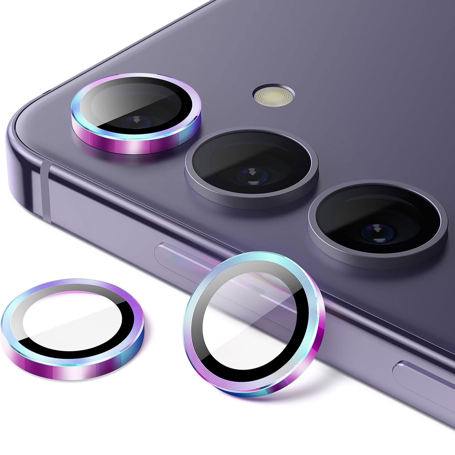 for Samsung Galaxy S24 Plus Camera Lens Protector, 9H Tempered Glass ...