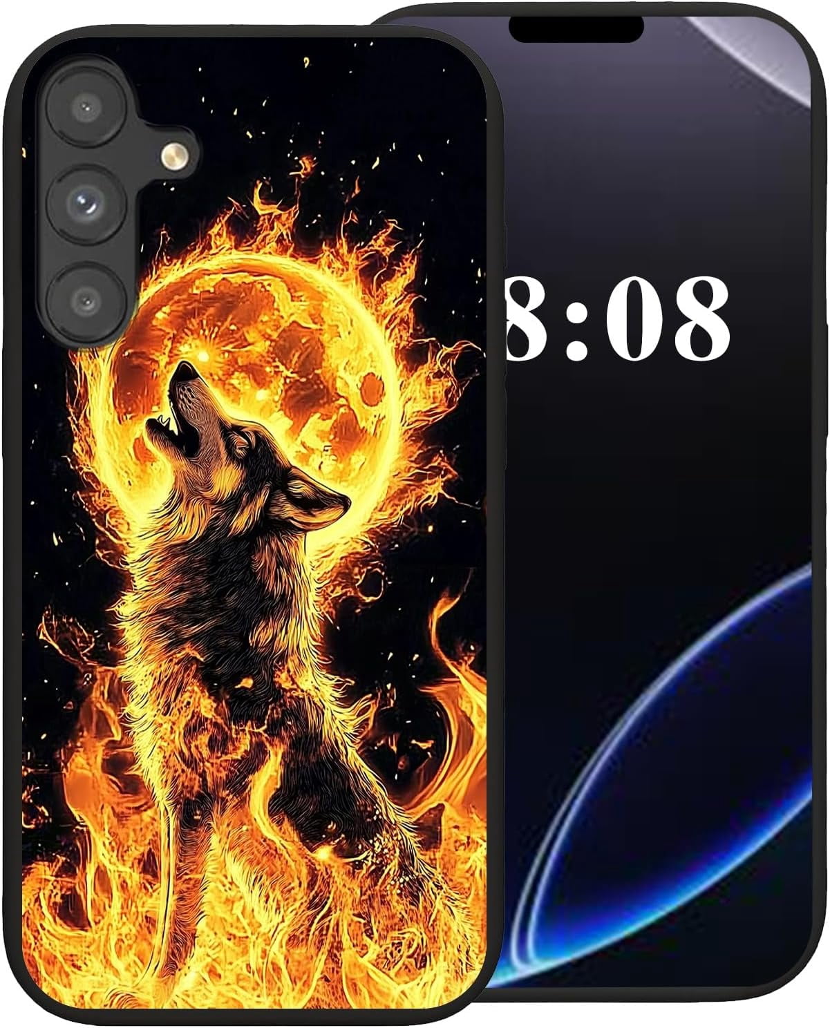 for Samsung Galaxy S24 Plus Case,Black Soft TPU Silicone Shockproof ...