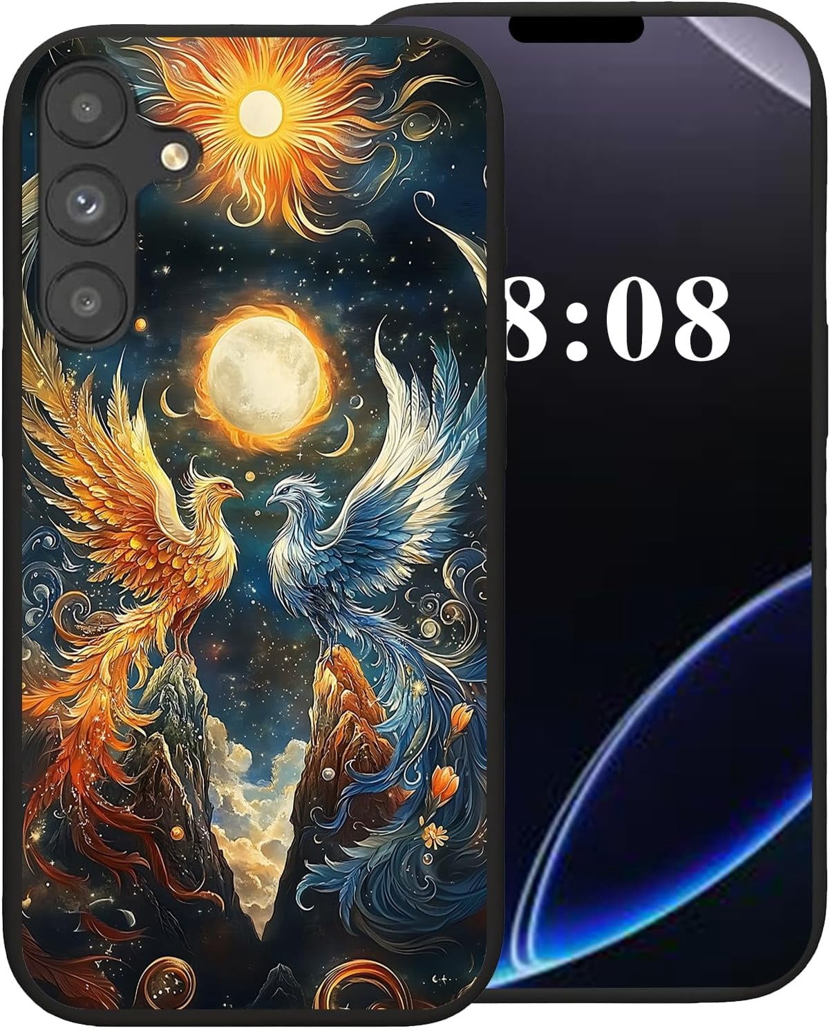 for Samsung Galaxy S24 Plus Case,Black Soft TPU Silicone Shockproof ...