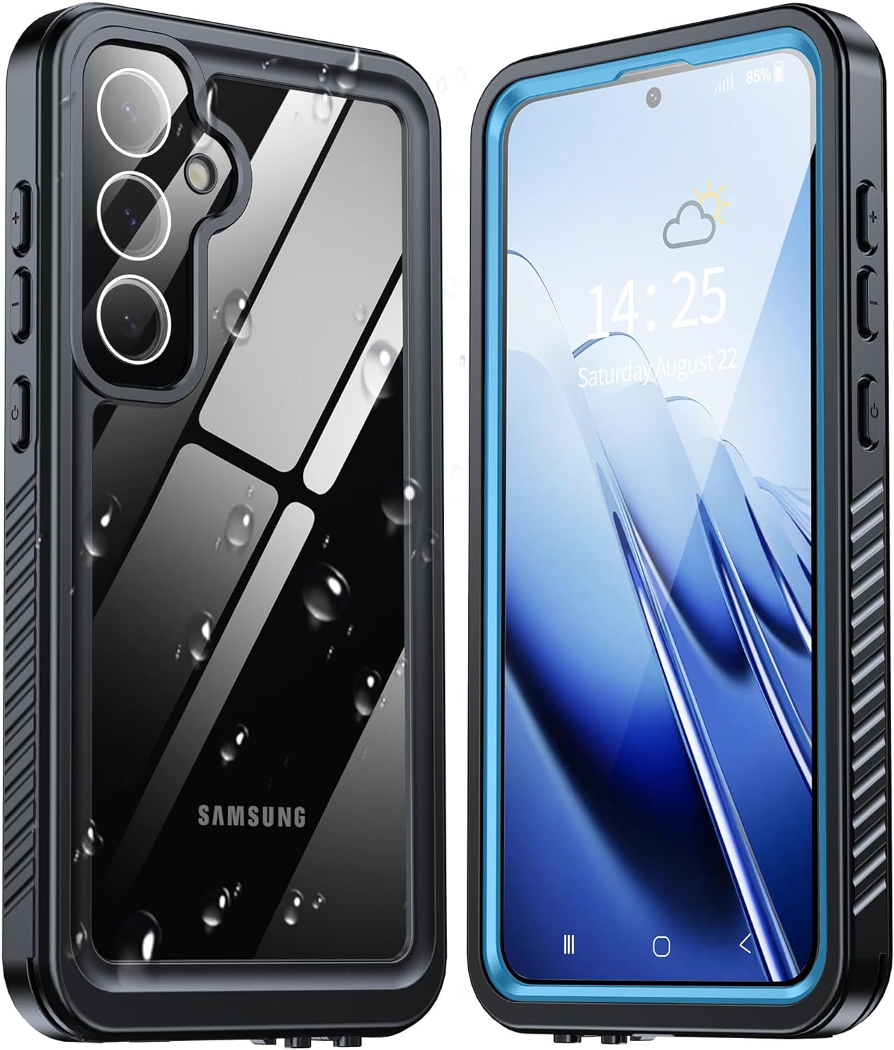 for Samsung Galaxy S24 Plus Case Waterproof, Built-in Lens & Screen ...