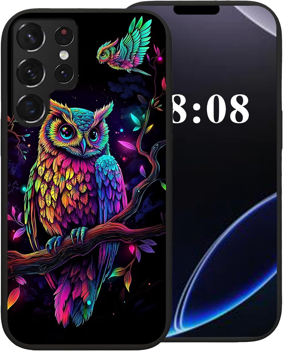 for Samsung Galaxy S24 Ultra Case,Black Soft TPU Silicone Shockproof ...