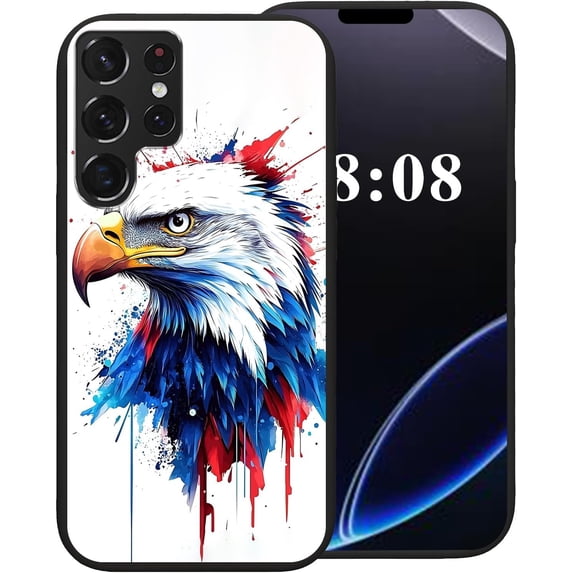 for Samsung Galaxy S24 Ultra Case,Black Soft TPU Silicone Shockproof ...