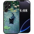 for Samsung Galaxy S24 Ultra Case,Black Soft TPU Silicone Shockproof ...