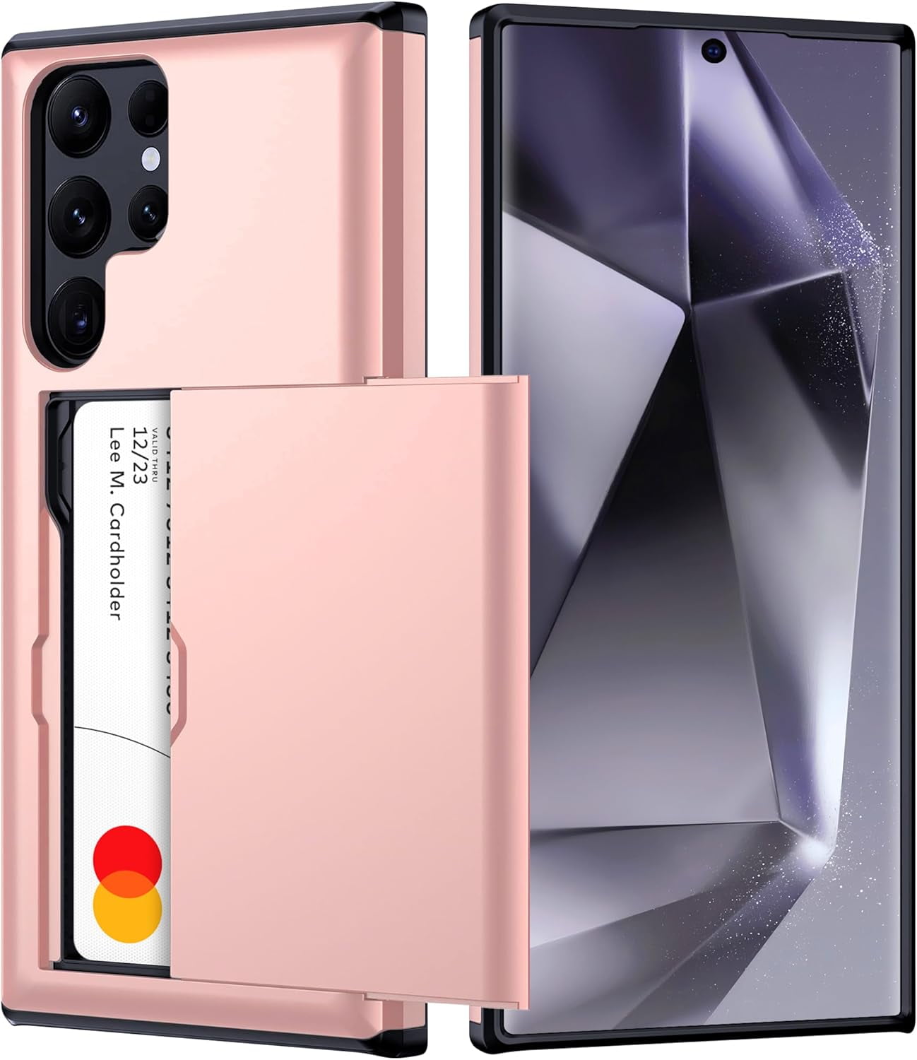 𝟐𝟎𝟐𝟒 𝗡𝗘𝗪 Samsung Galaxy S24 Ultra Case with Card Holder - Wireless ...