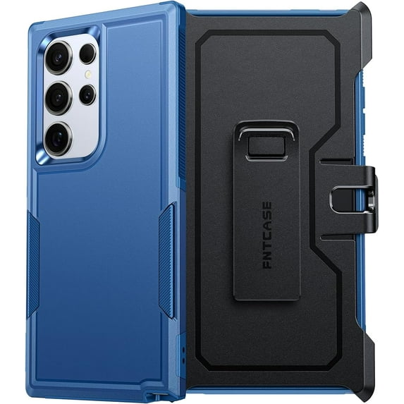 for Samsung Galaxy S24-Ultra Case: Dual Layer Military Grade Drop ...