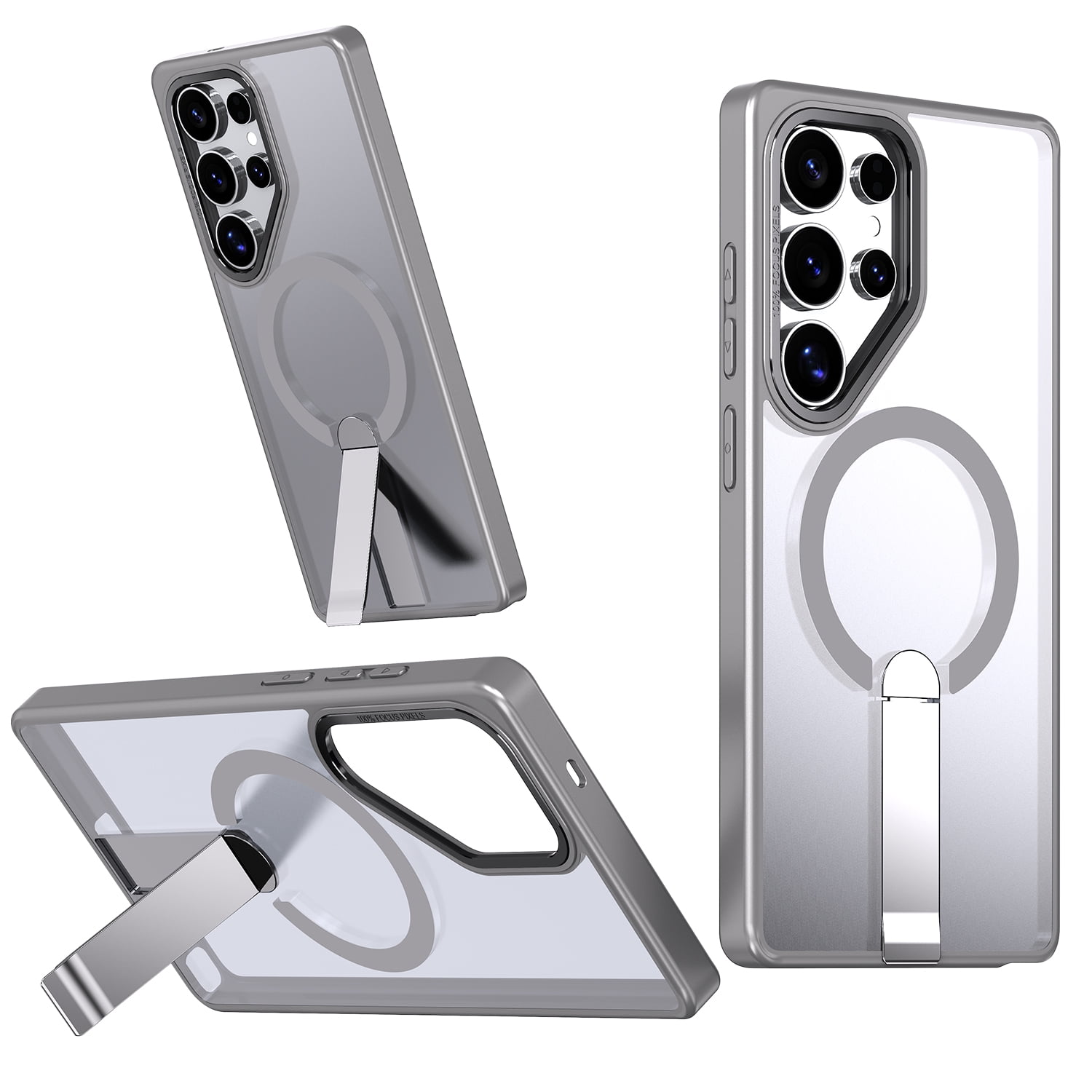 for Samsung Galaxy S24 Ultra Case with Stand, Compatible with MagSafe ...