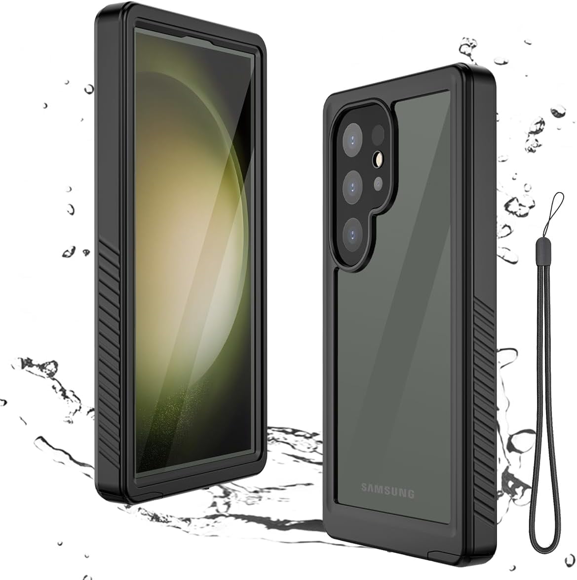 for Samsung Galaxy S24 Ultra Case Waterproof, [IP68 Underwater] [14FT ...