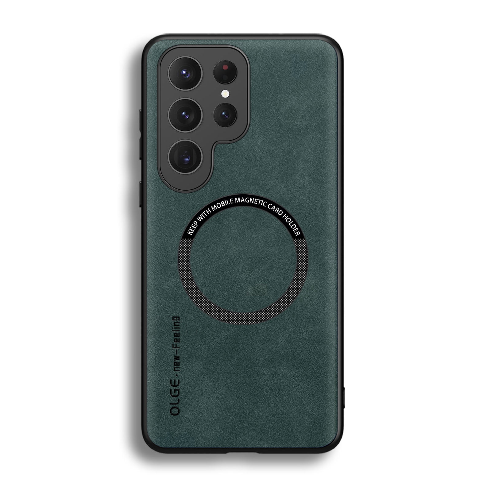 for Samsung Galaxy S24 Ultra PU Leather Case, Vintage Compatible with ...