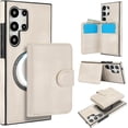 for Samsung Galaxy S24 Ultra Wallet Case 2-in-1 Magnetic Detachable ...
