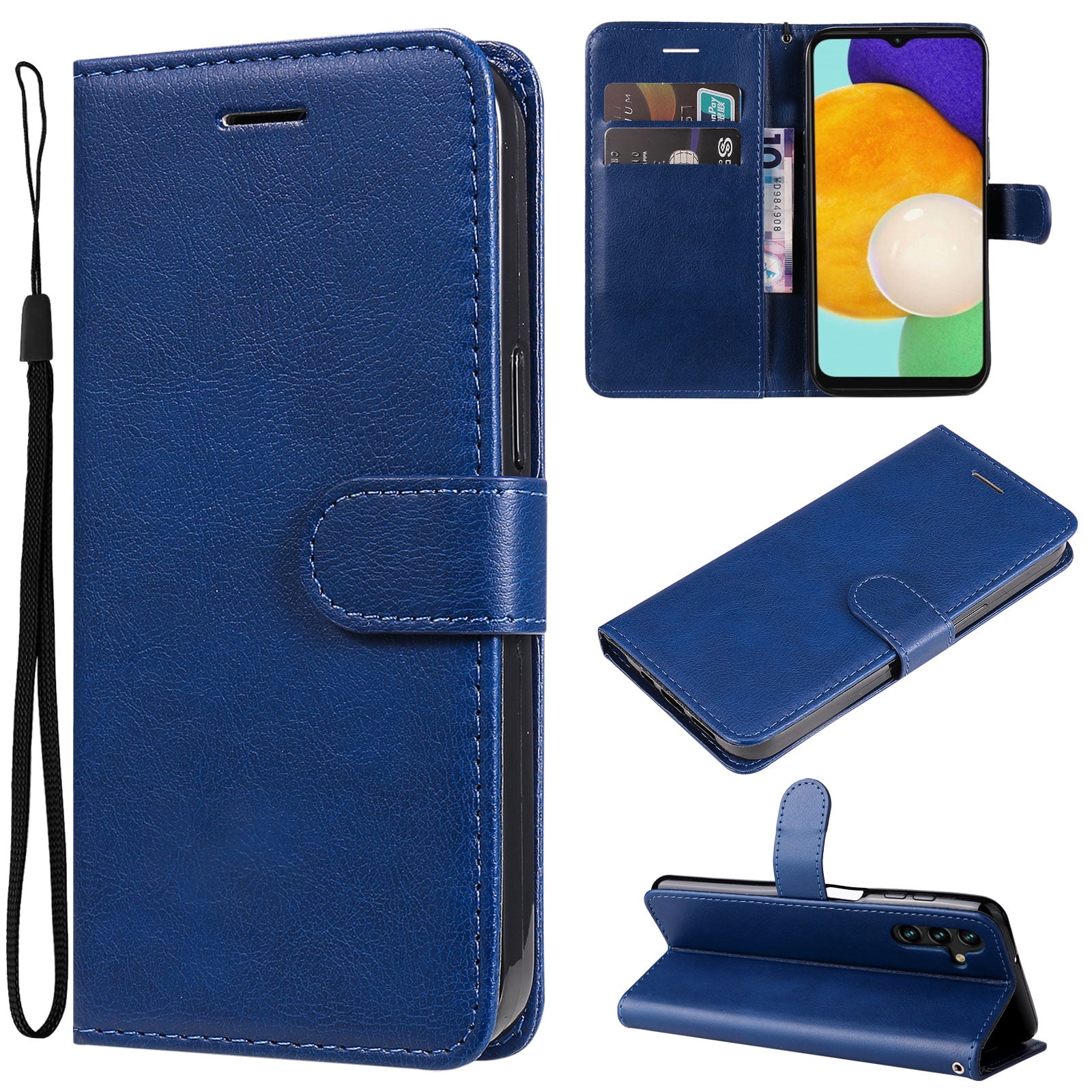 for Samsung Galaxy S24 Ultra Wallet Case, with Credit Card Holder and ...