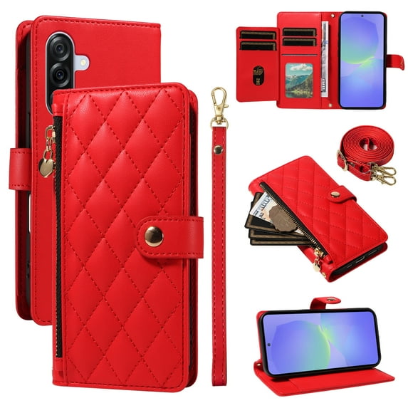 For Samsung Galaxy S24 Wallet Case: with RFID Blocking Card Slots [5 ...