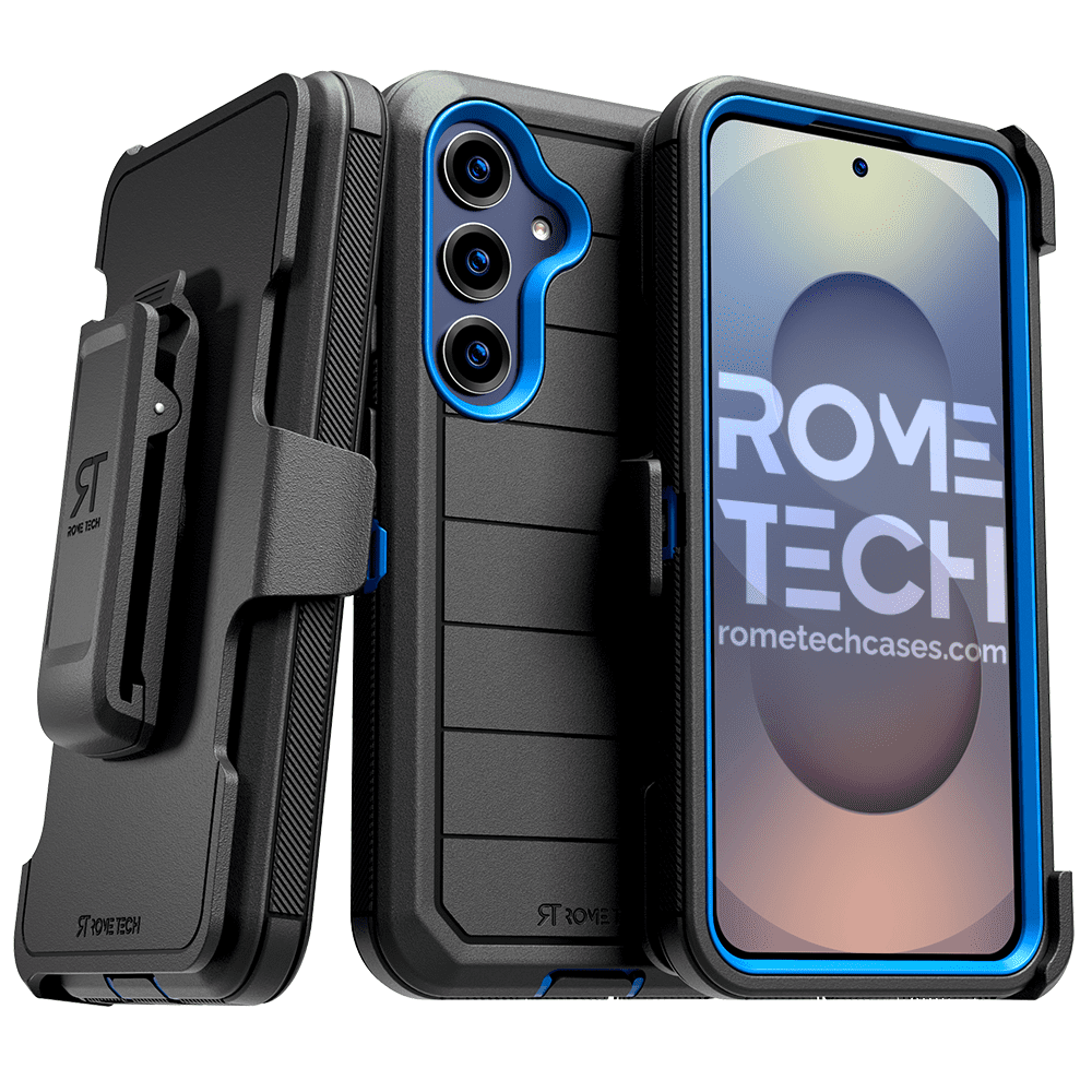 Rome Tech Defender Case for Samsung Galaxy S25, Rugged Shockproof ...