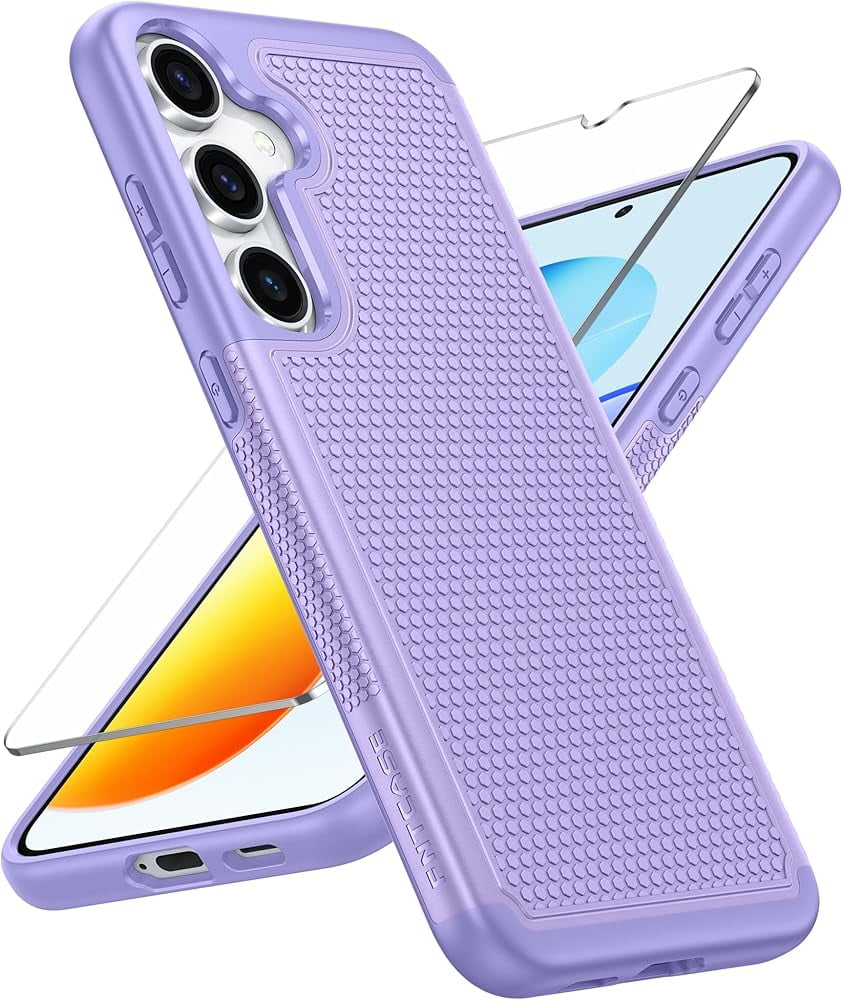 for Samsung Galaxy S25 Case: Dual Layer Heavy Duty Cell Phone ...