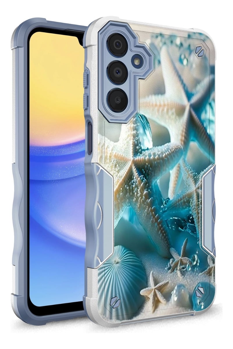 Samsung Galaxy S25 Case, Rosebono Hybrid Dual Layer Graphic Design ...