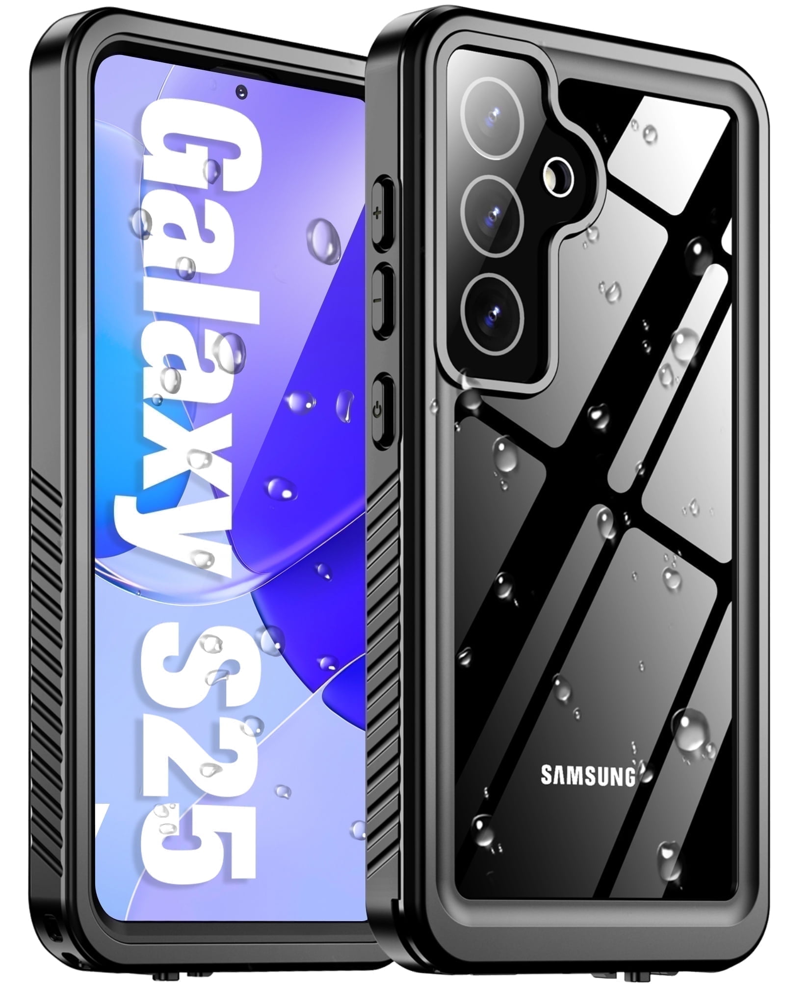 for Samsung Galaxy S25 Case Waterproof ,IP68 Underwater,Built-in Screen ...