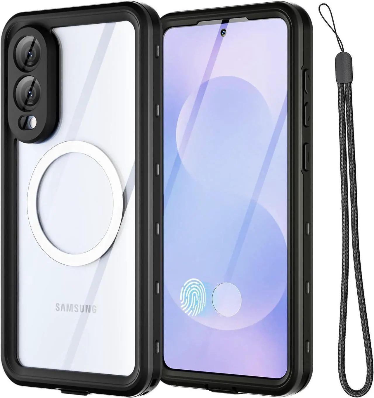 for Samsung Galaxy S25 Edge 6.7 inch Case Waterproof, Clear Water Proof ...