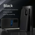 for Samsung Galaxy S25 Edge Case Smart Clear View, Slim Design Wallet ...