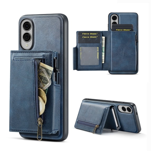 for Samsung Galaxy S25 Edge Wallet Case, 2-in-1 Detachable RFID ...