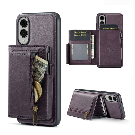 for Samsung Galaxy S25 Edge Wallet Case, 2-in-1 Detachable RFID ...