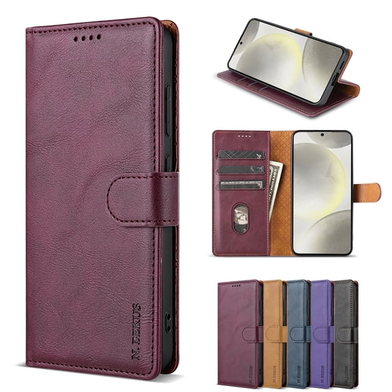 for Samsung Galaxy S25 Edge Wallet Case with RFID Blocking Credit Card ...
