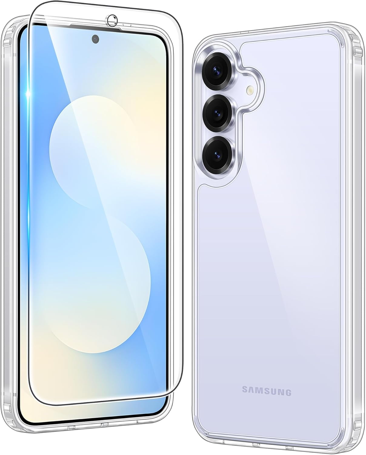 for Samsung Galaxy S25-FE Case: for Samsung Galaxy S25 FE Clear ...