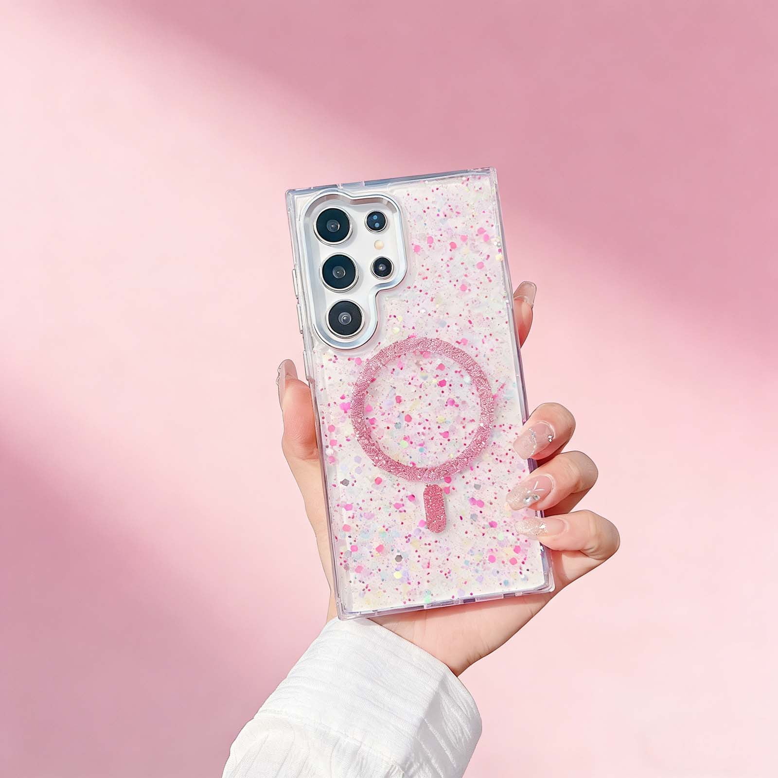 For Samsung Galaxy S25+ Phone Case,Compatible with Wireless Charging ...