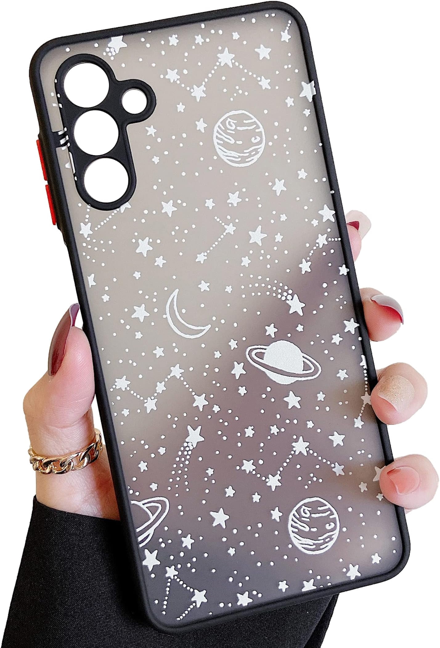 for Samsung Galaxy S25 Plus 5G Case, Planet Sky Star Pattern Protective ...