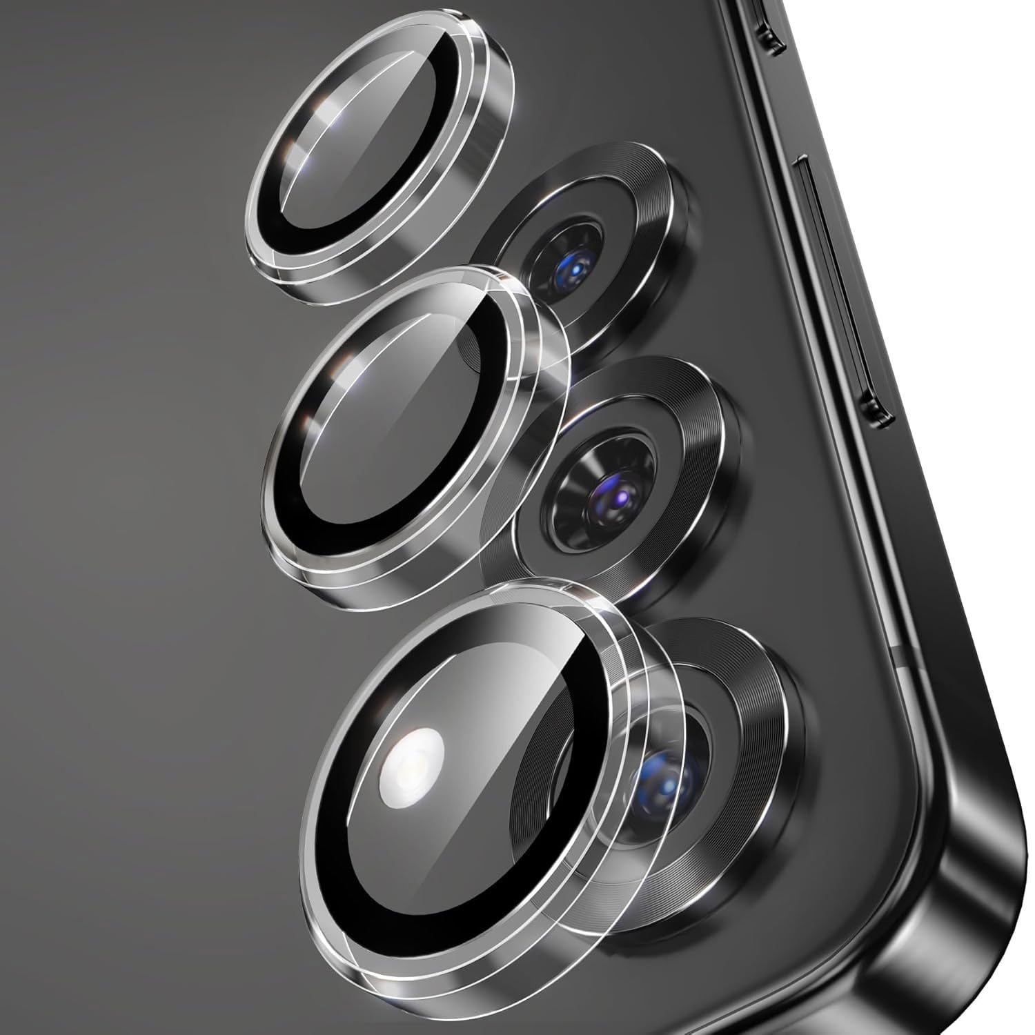 for Samsung Galaxy S25 Plus Camera Lens Protector, 9H Tempered Glass ...