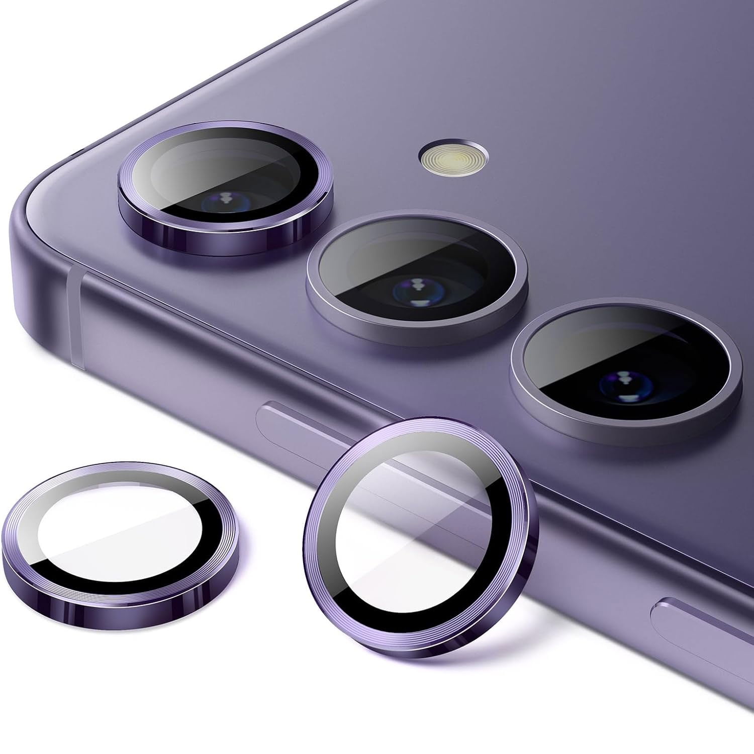 for Samsung Galaxy S25 Plus Camera Lens Protector, 9H Tempered Glass ...