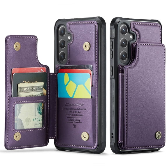 For Samsung Galaxy S25 Plus Case with Card Holder, Wallet Case for ...
