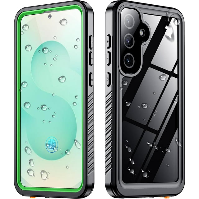 for Samsung Galaxy S25 Plus Case Waterproof,Built-in Screen & Camera ...