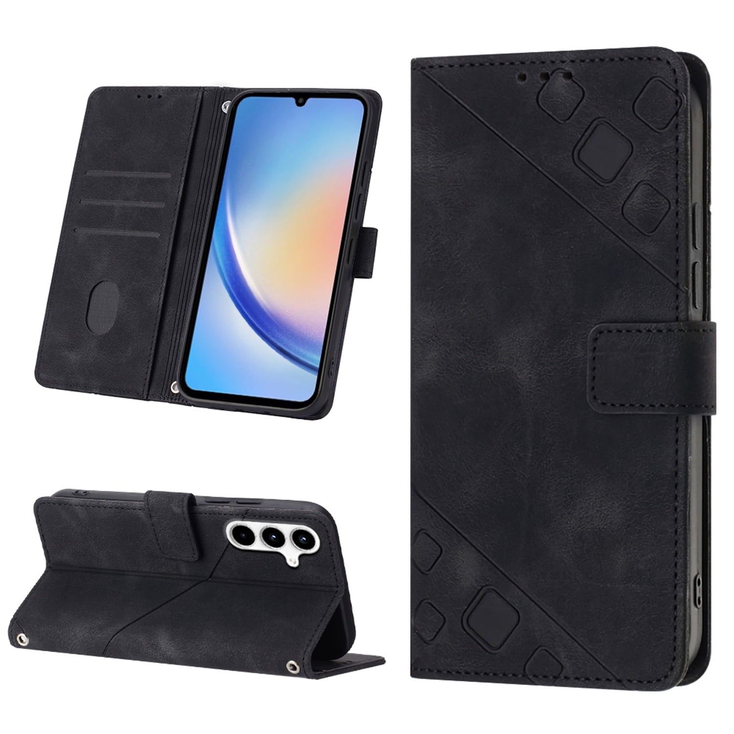 for Samsung Galaxy S25 Plus Crossbody Wallet Case with Card Holder ...