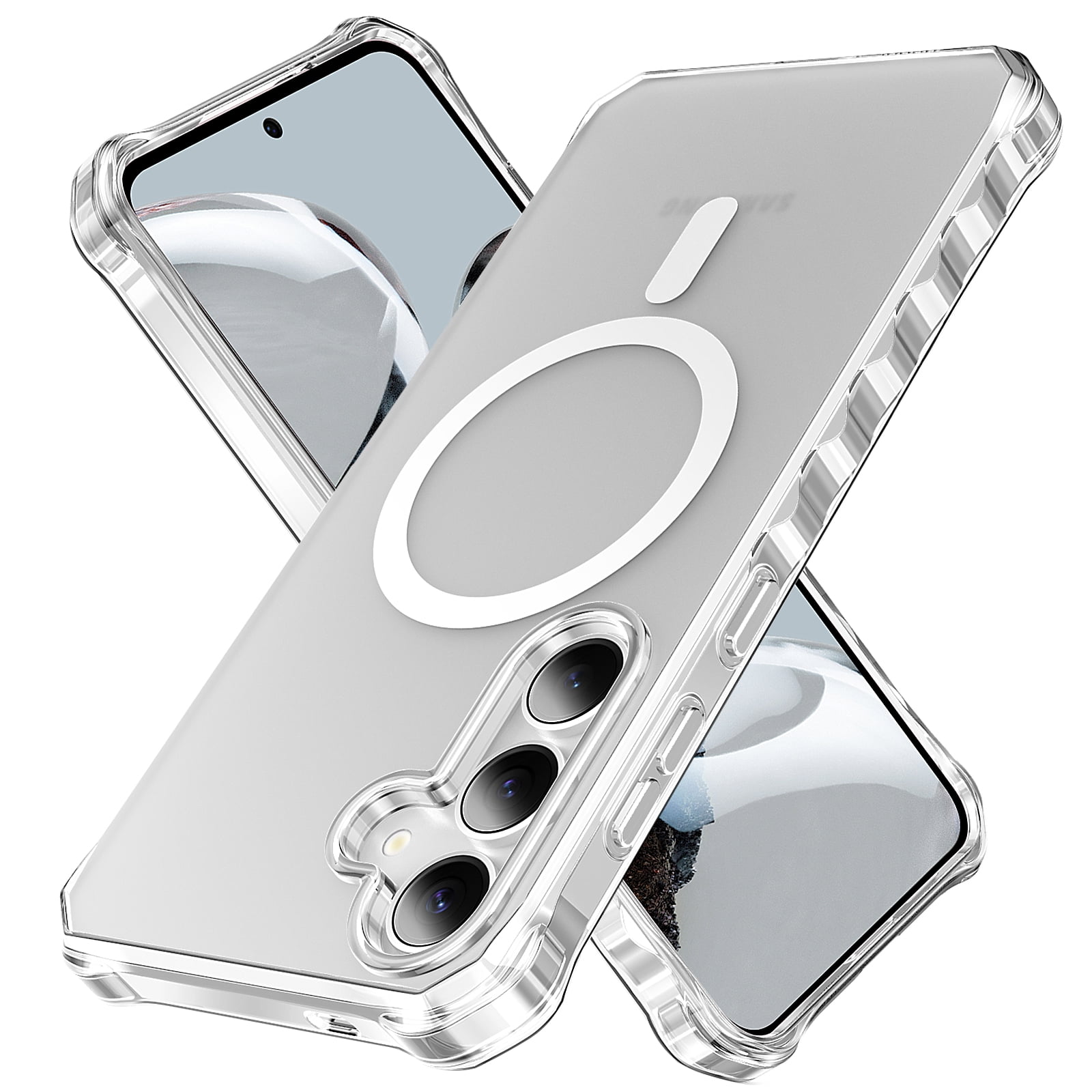 for Samsung Galaxy S25 Plus Magnetic Case, Military Grade Drop ...