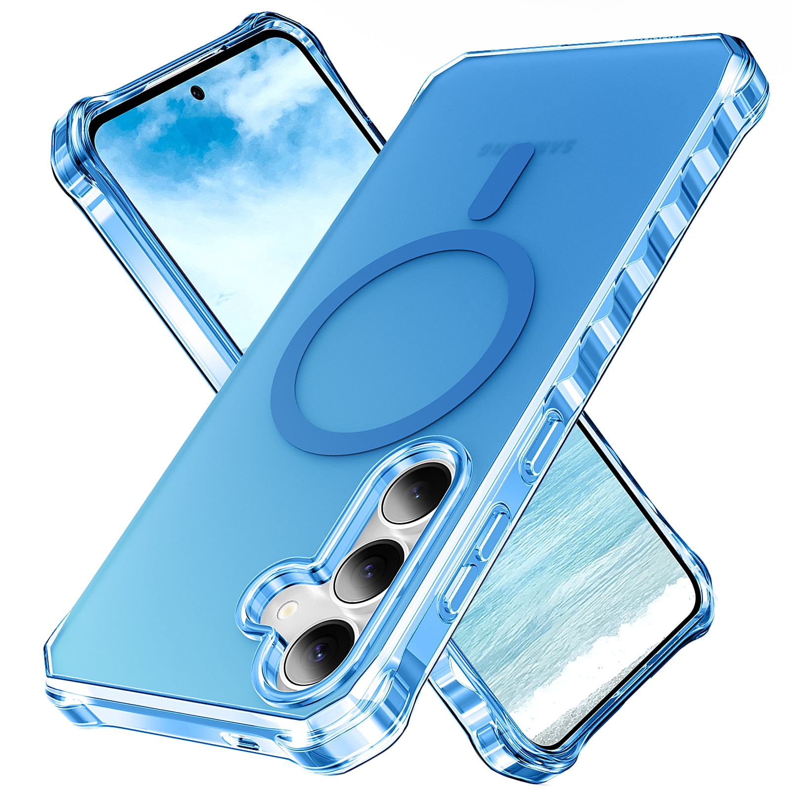 for Samsung Galaxy S25 Plus Magnetic Case, Military Grade Drop ...