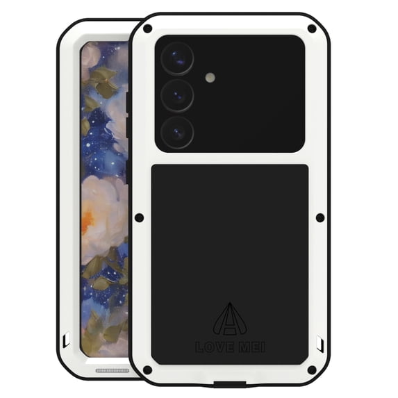 for Samsung Galaxy S25 Plus Metal + Silicone Case, Heavy Duty ...