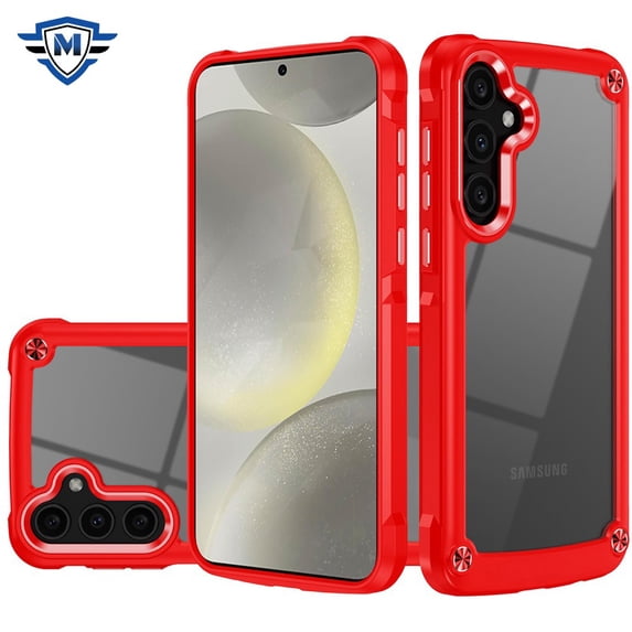 For Samsung Galaxy S25 /S24 Premium Hybrid Transparent Rubber with ...