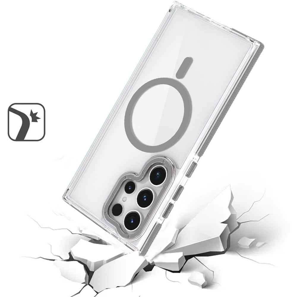 For Samsung Galaxy S25+ /S25 Plus /S24+ Plus Case, Transparent Back ...