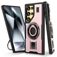 for Samsung Galaxy S25 Ultra Case, Dual Layers Shockproof Kickstand Cell Phone Cover Protective ...