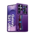 for Samsung Galaxy S25 Ultra Case Wallet RFID [Cards Holder][Camera ...