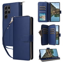 for Samsung Galaxy A26 5G Crossbody Wallet Case with 9 Card Holders ...
