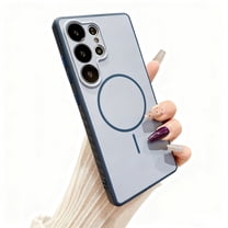 Magnetic Stand for Samsung Galaxy S24 Ultra Hybrid TPU + PC Case ...