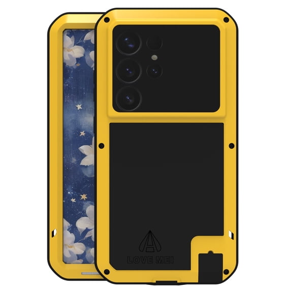 for Samsung Galaxy S25 Ultra Metal + Silicone Case, Heavy Duty ...