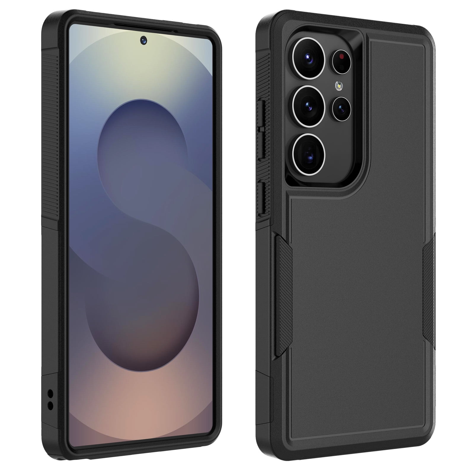 For Samsung Galaxy S25 Ultra Phone Case, Ebizware Shockproof Case Military Grade Heavy Duty Full ...